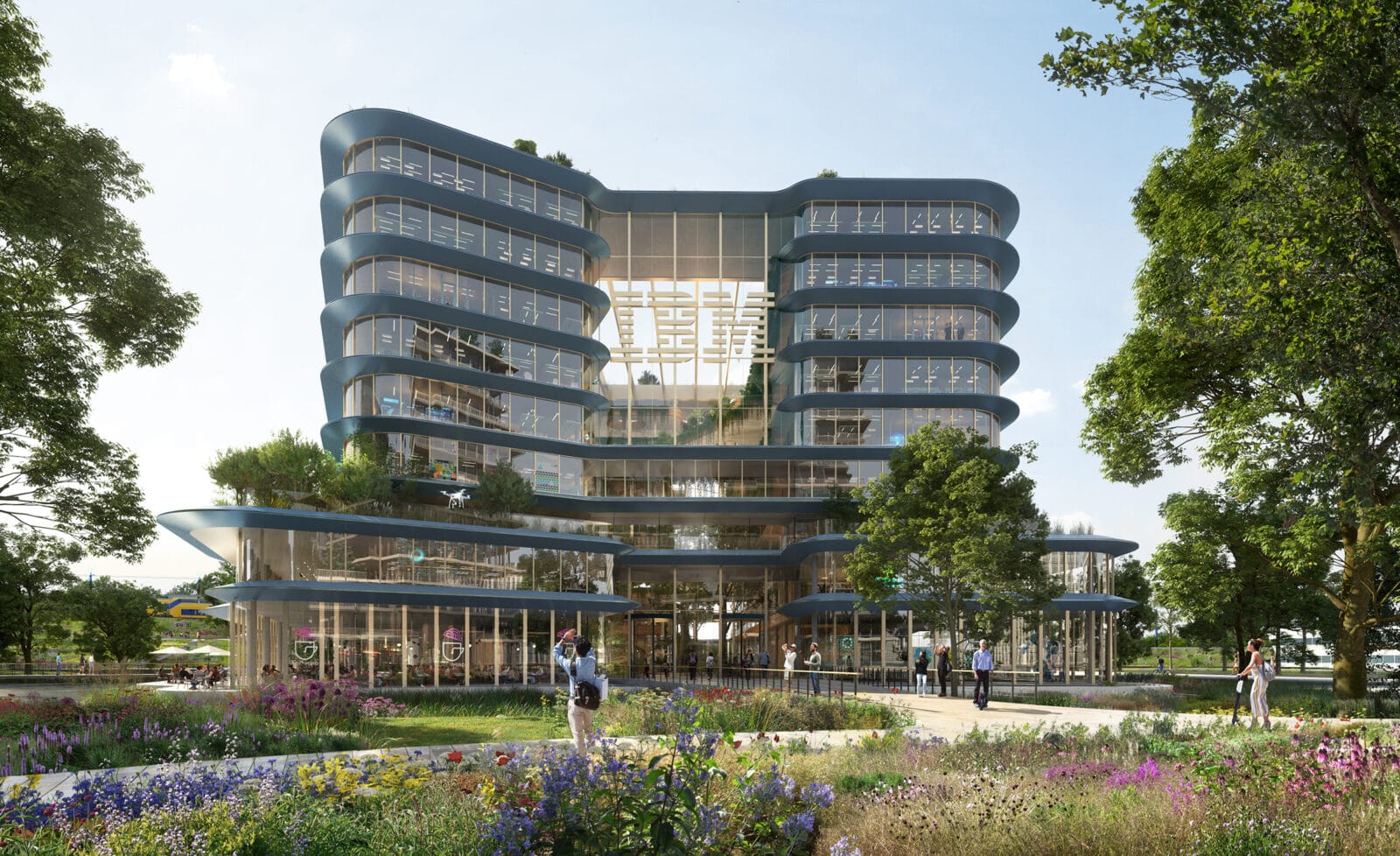 IBM | Think District - DELVA Landscape Architecture & Urbanism