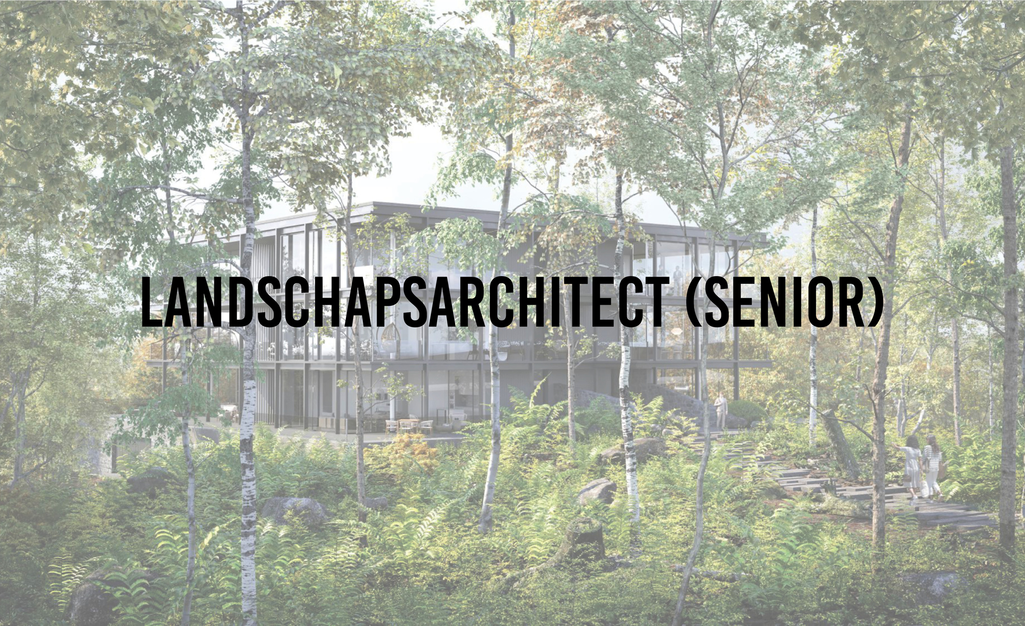 Senior Landschapsarchitect (NL/EN) - DELVA Landscape Architecture ...